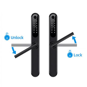 Slimline Smart Lock - Suitable for Wooden, UPVC and Composite Doors ...